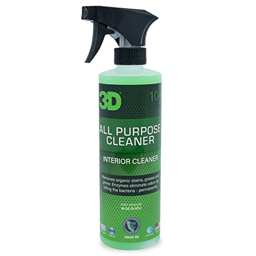 3D All Purpose Cleaner for Car, Home & Office Use - Multi Surface Cleaner Spray 16oz.