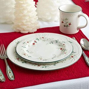 Pfaltzgraff Winterberry 10-1/2-Inch Dinner Plates, Set of 4