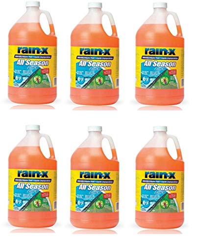 Rain-X 5061320 Windshield Washer Fluid 1 Gallon - 6 PACK