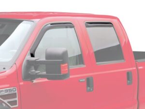 egr 573151 windowvisor dark smoke 4-piece in-channel tapeless window visors