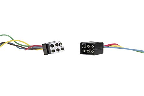 Hopkins 47995 6-Pole Square Set (with 12" Vehicle Connector and 12" Trailer Connector)