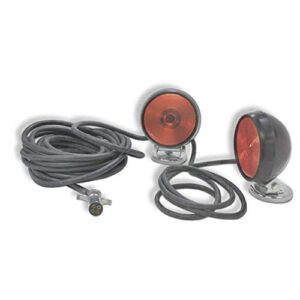 grote 65402-4 red heavy duty magnetic towing kit