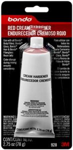 bondo red cream hardener, 00928, 2.75 oz