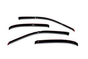 auto ventshade [avs] in-channel ventvisor / rain guards | smoke color, 4 pc | 194213 | fits 2001 – 2005 honda civic