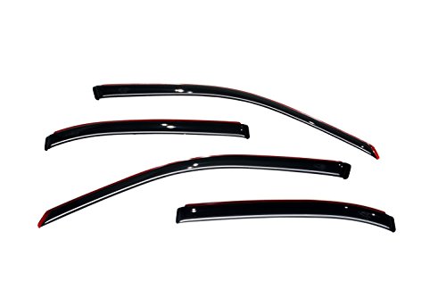 Auto Ventshade [AVS] In-Channel Ventvisor / Rain Guards | Smoke Color, 4 pc | 194213 | Fits 2001 - 2005 Honda Civic