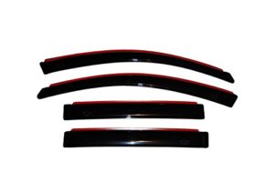 auto ventshade [avs] in-channel ventvisor / rain guards | smoke color, 4 pc | 194837 | fits 2004 – 2008 chrysler pacifica