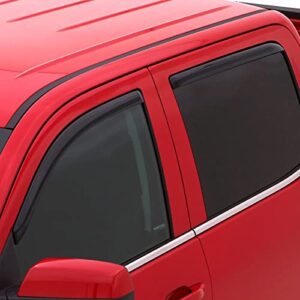 Auto Ventshade [AVS] In-Channel Ventvisor / Rain Guards | Smoke Color, 4 pc | 194243 | Fits 2005 - 2010 Jeep Grand Cherokee