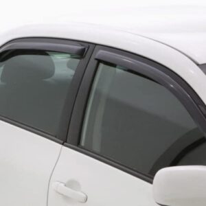 auto ventshade [avs] in-channel ventvisor / rain guards | smoke color, 4 pc | 194241 | fits 1996 – 2000 honda civic