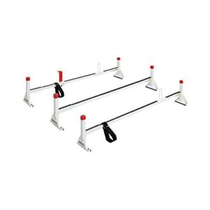 weather guard 2163 steel full-size all-purpose van rack, 3 cross member