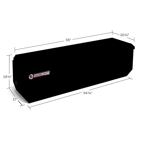 Weather Guard 654501 All-Purpose Black Aluminum Chest