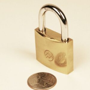 Mountain Series (BP125-KD) Solid Brass Padlocks, 1-1/4"" Wide Keyed Different