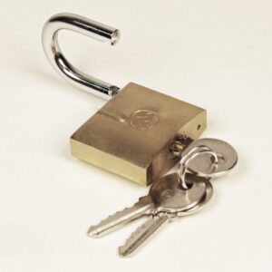 Mountain Series (BP125-KD) Solid Brass Padlocks, 1-1/4"" Wide Keyed Different