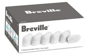 breville bwf100 single cup brewer replacement charcoal filters white