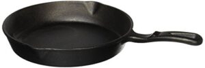 mekbok pre-seasoned cast iron 3 piece skillet set