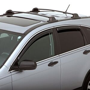 Auto Ventshade [AVS] In-Channel Ventvisor / Rain Guards | Smoke Color, 4 pc | 194655 | Fits 2007 - 2011 Honda CR-V