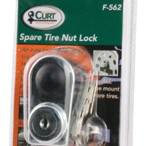 CURT 23562 Spare Tire Lock, Chrome