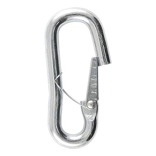 CURT 81281 Snap Hook Trailer Safety Chain Hook Carabiner Clip, 9/16-Inch Diameter, 5,000 lbs