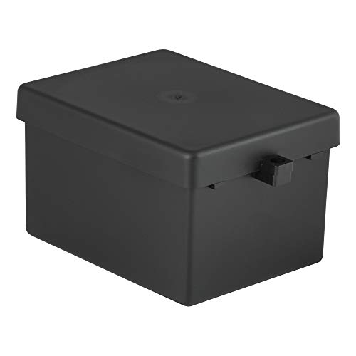 CURT 52030 5-Inch x 3-1/4-Inch x 3-7/8-Inch Lockable Breakaway Battery Case , Black