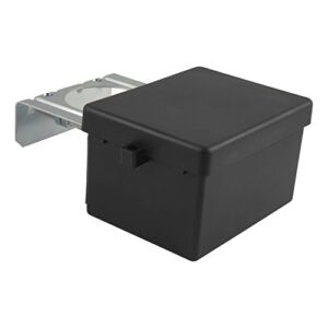 CURT 52029 5-Inch x 3-1/4-Inch x 3-7/8-Inch Lockable Breakaway Battery Case with Metal Bracket