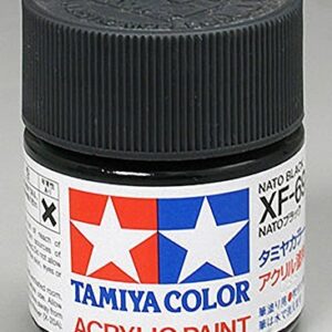 Tamiya TAM81369 Acrylic XF69, NATO Black