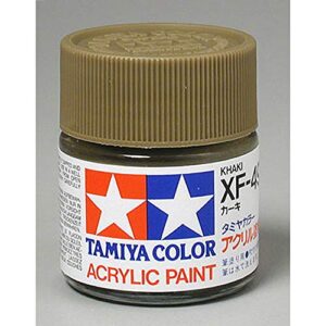 tamiya america, inc acrylic xf49 flat, khaki, tam81349