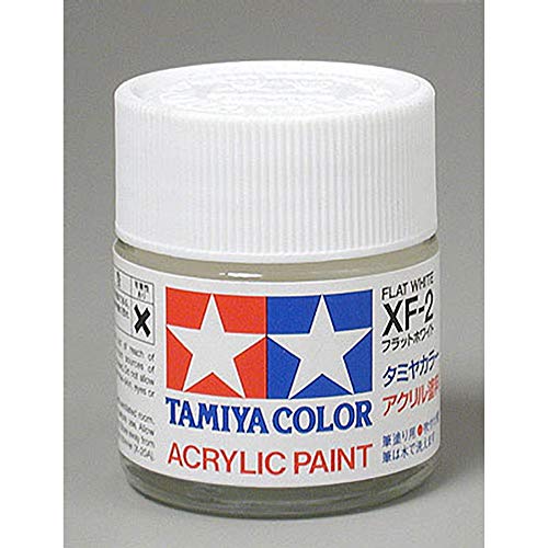 Tamiya TAM81302 Acrylic XF2 Flat, White 23ml.