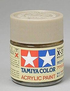 tamiya usa tam81031 acrylic x31 titanium gold