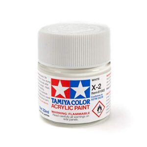 tamiya america, inc acrylic x2 gloss,white, tam81002