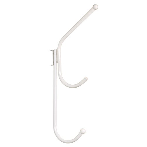 Household Essentials Hinge It Spacemaker Triple Hook, White