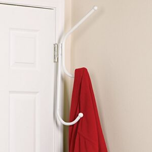 Household Essentials Hinge It Spacemaker Triple Hook, White