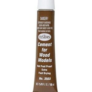 Fast Drying Wood Cement by Testors