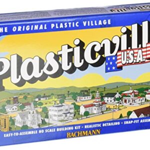 Bachmann Trains - PLASTICVILLE U.S.A. BUILDINGS – CLASSIC KITS - BARN - HO Scale