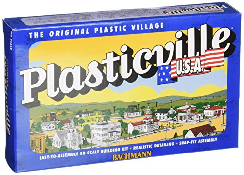 Bachmann Trains - PLASTICVILLE U.S.A. BUILDINGS – CLASSIC KITS - BARN - HO Scale