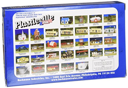 Bachmann Trains - PLASTICVILLE U.S.A. BUILDINGS – CLASSIC KITS - BARN - HO Scale