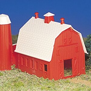 Bachmann Trains - PLASTICVILLE U.S.A. BUILDINGS – CLASSIC KITS - BARN - HO Scale