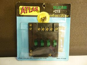 atlas 215 selector 150-215 ho & n scale