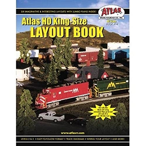 Atlas HO King-Size Plan Layout Book