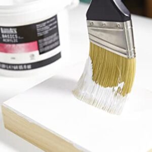 Liquitex BASICS Gesso Surface Prep Medium, 473ml (16-oz) Bottle, White