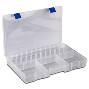 Beadsmith Plastic Organizer Box 14 x 9 x 1-7/8"