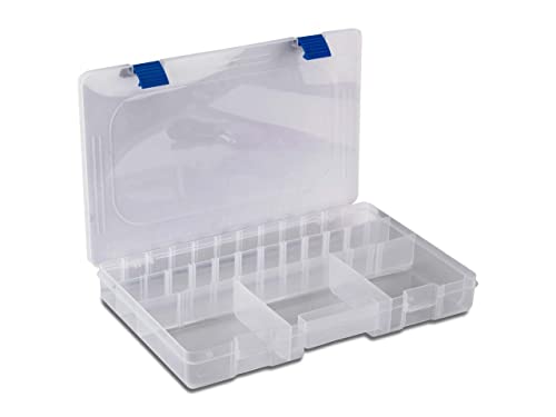 Beadsmith Plastic Organizer Box 14 x 9 x 1-7/8"