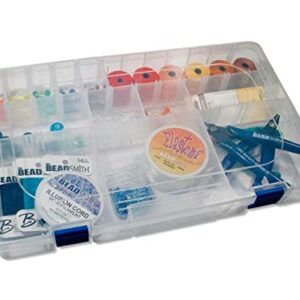 Beadsmith Plastic Organizer Box 14 x 9 x 1-7/8"