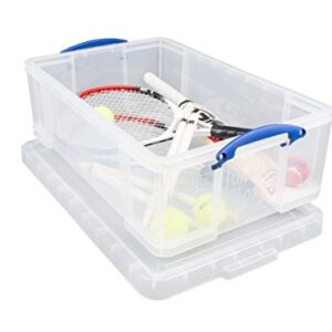 Really Useful Clear 50L Plastic Storage Box 710x440x230mm KING50C