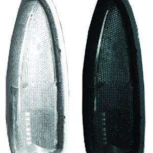 Recon 264120Bk Led Side Mirror Lens 2003-2007 Ford F250/F350 Super Duty & Excursion (2 Piece Set) - Smoked Lens