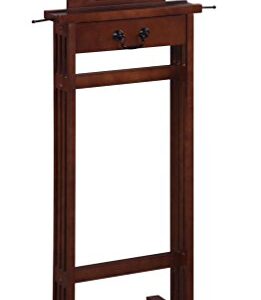 Proman Products VL16188 Wardrobe Valet, Walnut