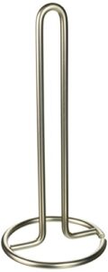 spectrum diversifies designs paper towel holder, 2 ounce, 1 count, satin nickel