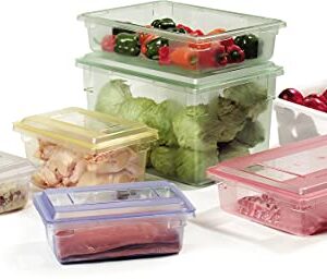 CFS 1061207 StorPlus Stackable Food Storage Container, 5 Gallon Tall, Clear