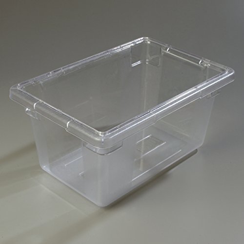 CFS 1061207 StorPlus Stackable Food Storage Container, 5 Gallon Tall, Clear