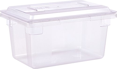 CFS 1061207 StorPlus Stackable Food Storage Container, 5 Gallon Tall, Clear