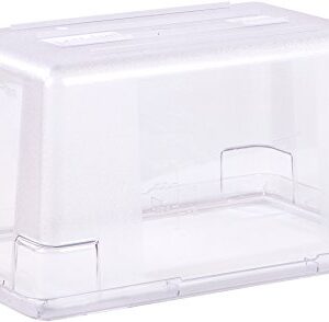 CFS 1061207 StorPlus Stackable Food Storage Container, 5 Gallon Tall, Clear