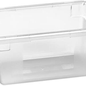 CFS 1061207 StorPlus Stackable Food Storage Container, 5 Gallon Tall, Clear